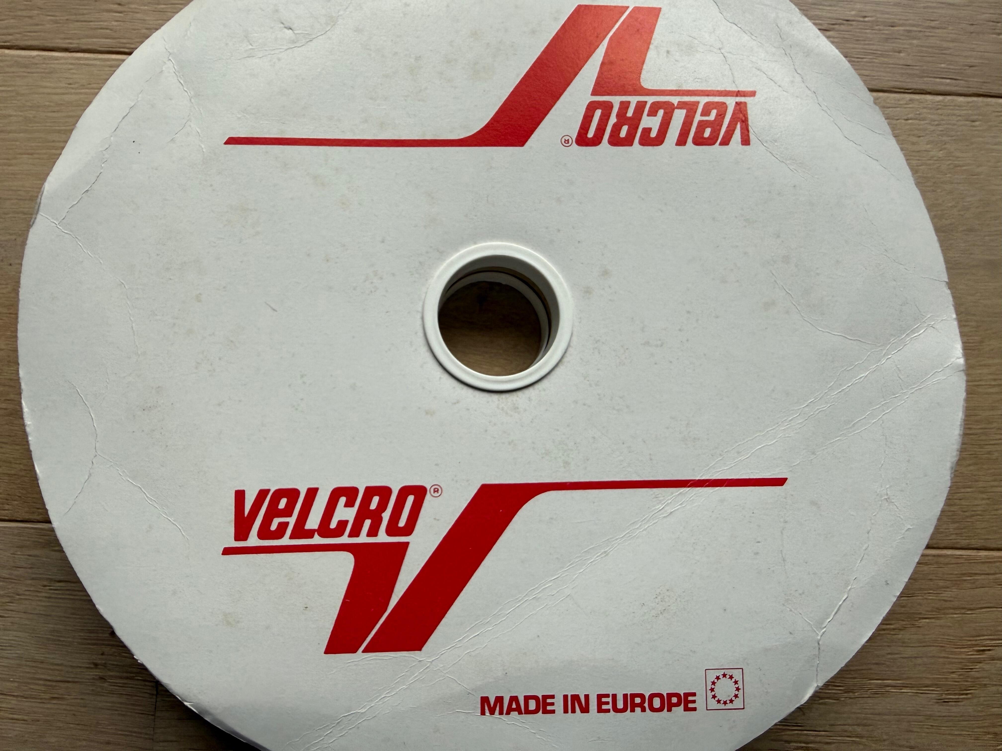 Hook and Loop Tape - Velcro® 25mm Wide Sew On Black 0.5m