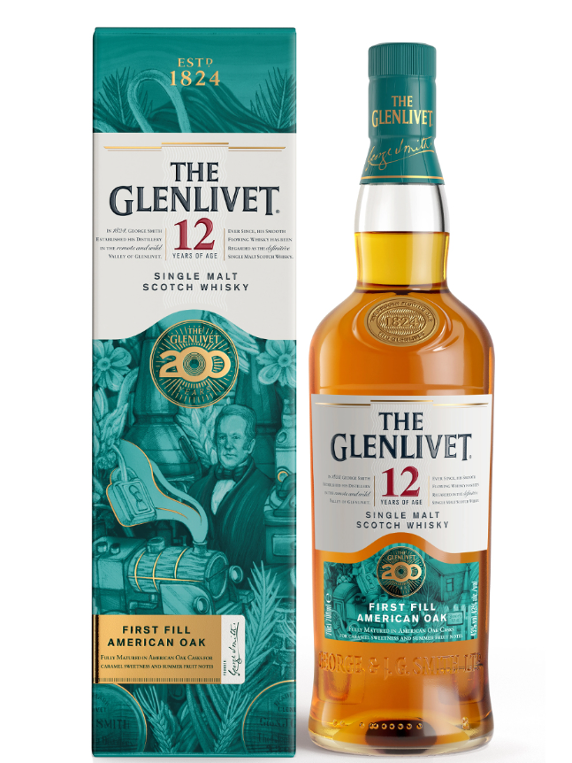 The Glenlivet 12 Year Old First-fill American Oak - 200th Anniversary Edition Whisky