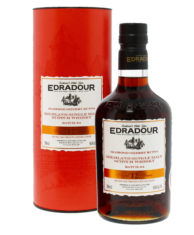 Edradour 12 Year Old 2011 Sherry Cask Strength Batch 4 Whisky