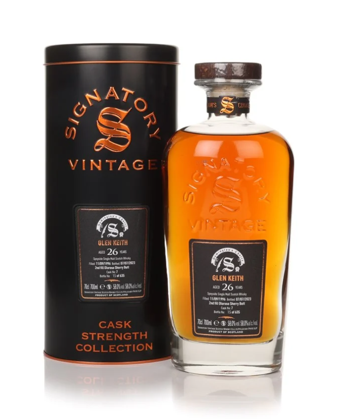 Glen Keith 1996 26 Year Old Signatory Symington’s Choice