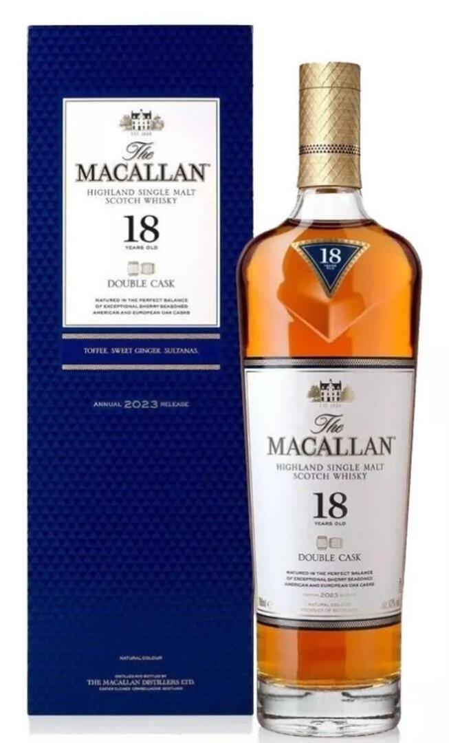 Macallan 18 Year Old Double Cask