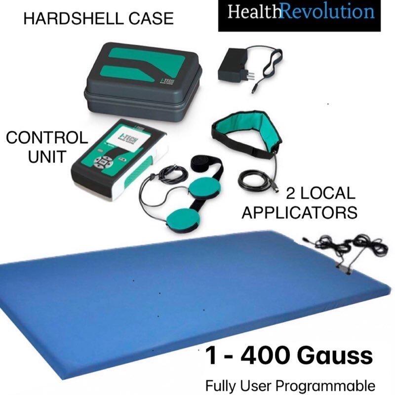 Rent-or-Buy Plan: LaMagneto PRO PEMF Device. Body Mat plus Applicators