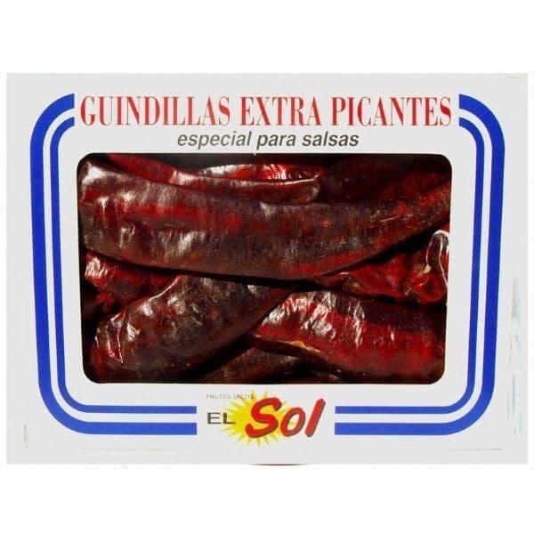 Guindilla Peppers | Dried | Buy Online | Spanish Ingredients | Food | UK