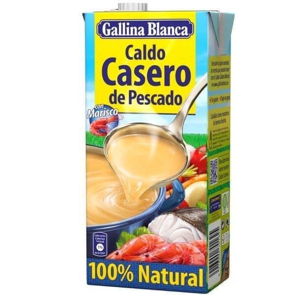 Caldo Pescado 1 litre | Gallina Bianca | Spanish | Fish Stock | Buy ...