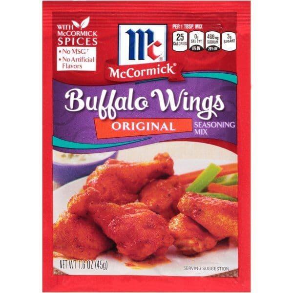 McCormick Buffalo Wing Seasoning Mix | American | Food | Ingredients | UK