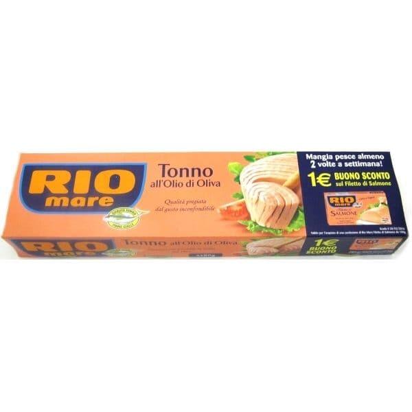 Rio Mare Tuna in Olive Oil | 4x80g | Buy Online | Italian Food ...