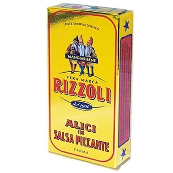 Rizzoli Anchovies in Spicy Sauce | Alici | Salsa Piccante| Buy Online ...