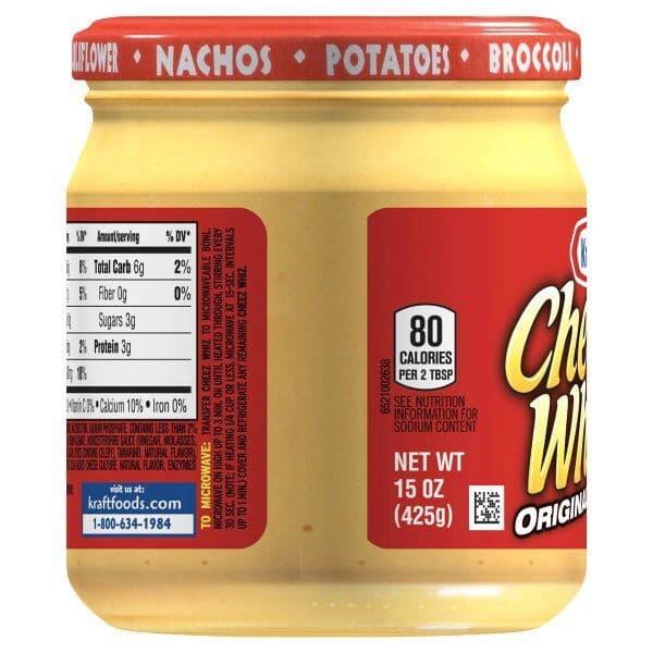 Cheez Whiz Original Dip 15oz | 425g | Buy Online | UK