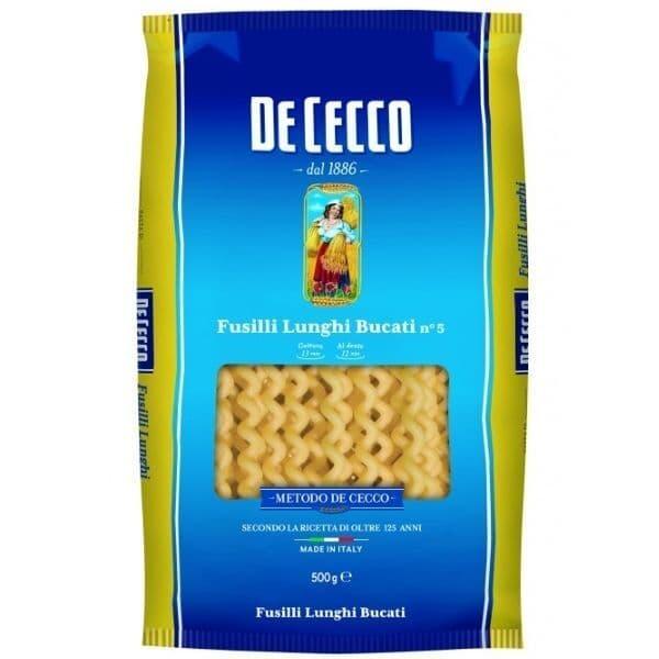 Fusilli Lunghi Bucati 500g | Pasta | De Cecco | No. 5 | Buy Online ...