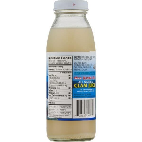 Clam Juice 236ml| Snow's | Buy Online | American Food & Ingredients | UK