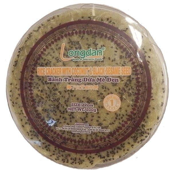 Buy Vietnamese Rice Crackers | Coconut & Black Sesame Seed | Banh Trang ...