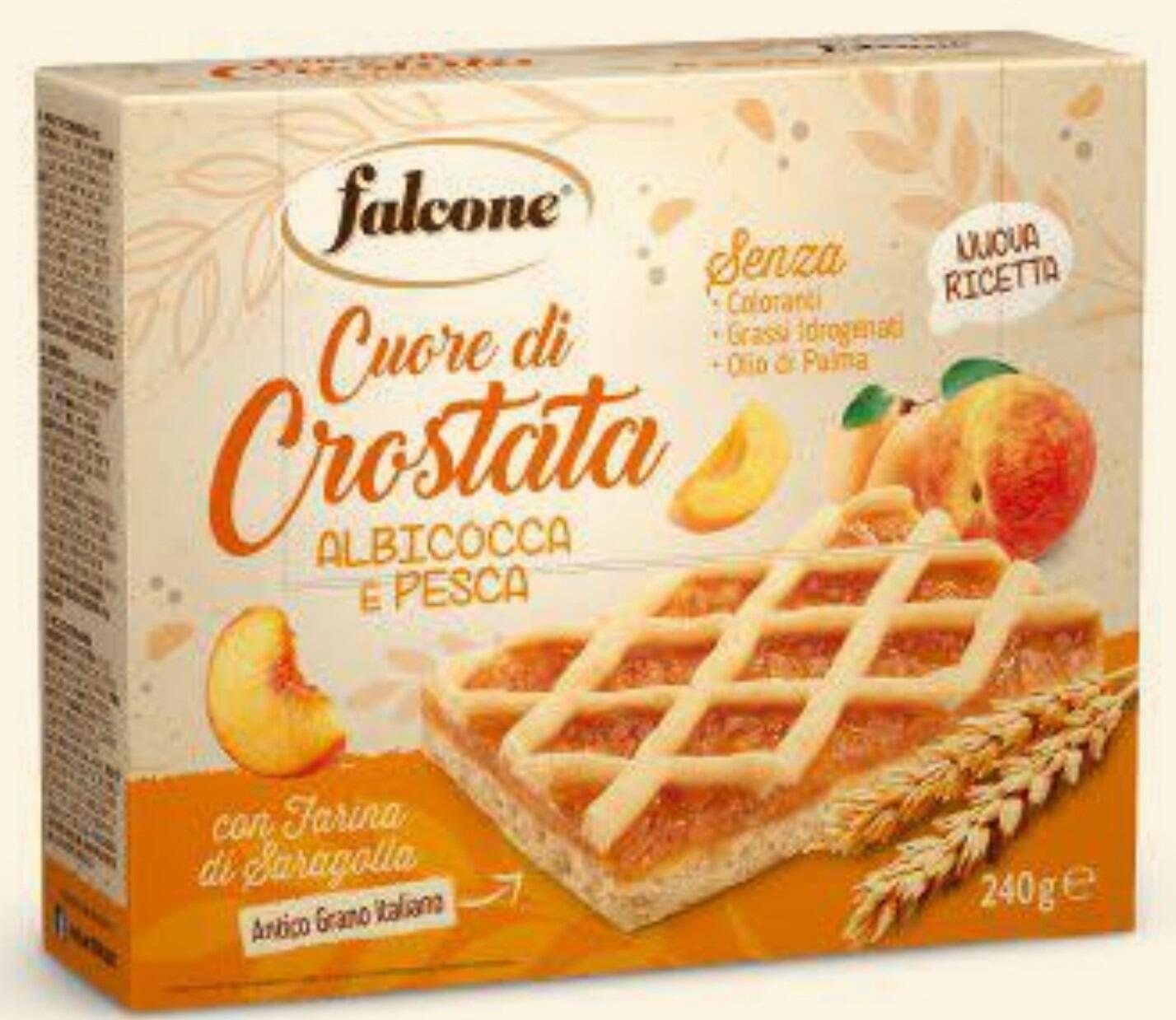Apricot & Peach Crostata | Falcone | Italian | Buy Online | UK