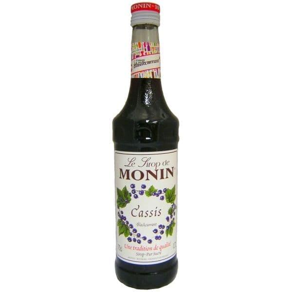 Cassis Syrup (Blackcurrant Syrup), Monin, 700ml, buy online in the UK ...