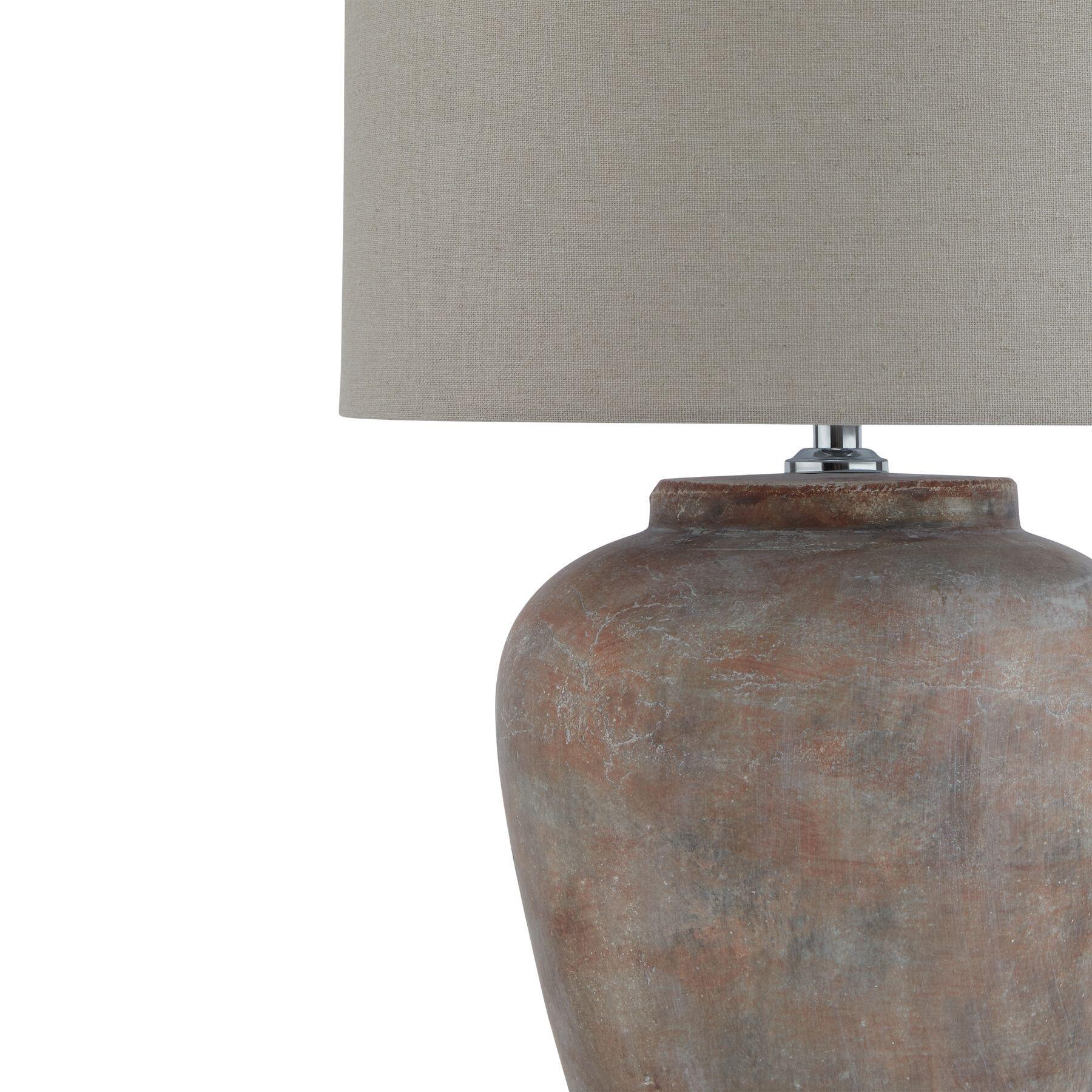 Sienna Terracotta Complete Lamp