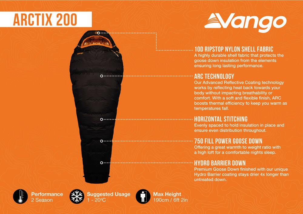 Vango Arctix 200 | Sleeping Bags
