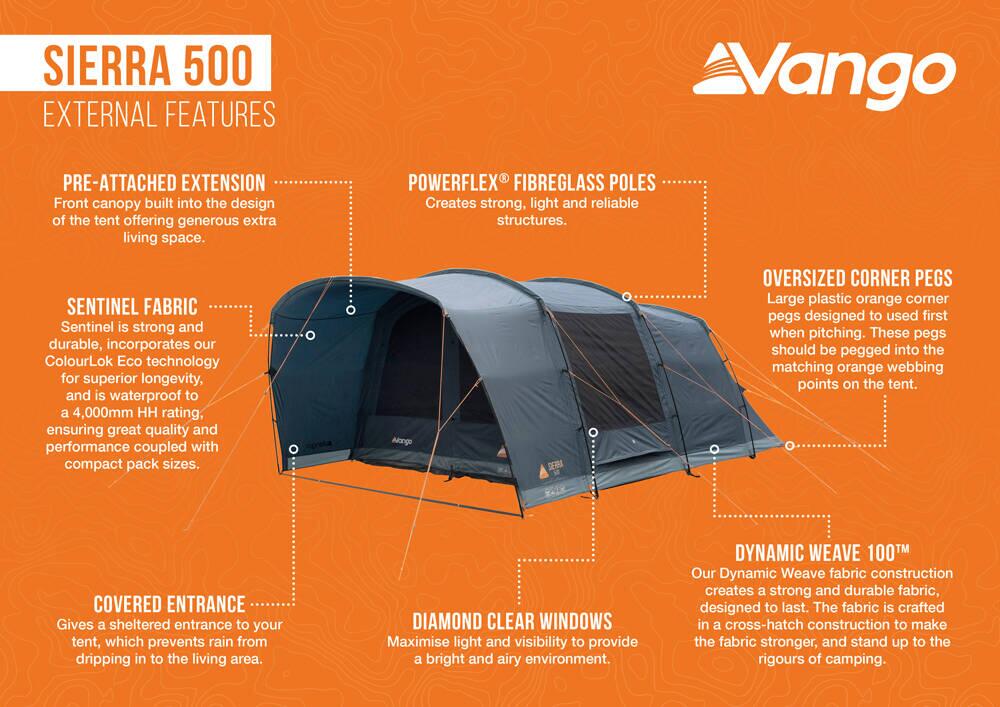 Vango Sierra 500 | Tents