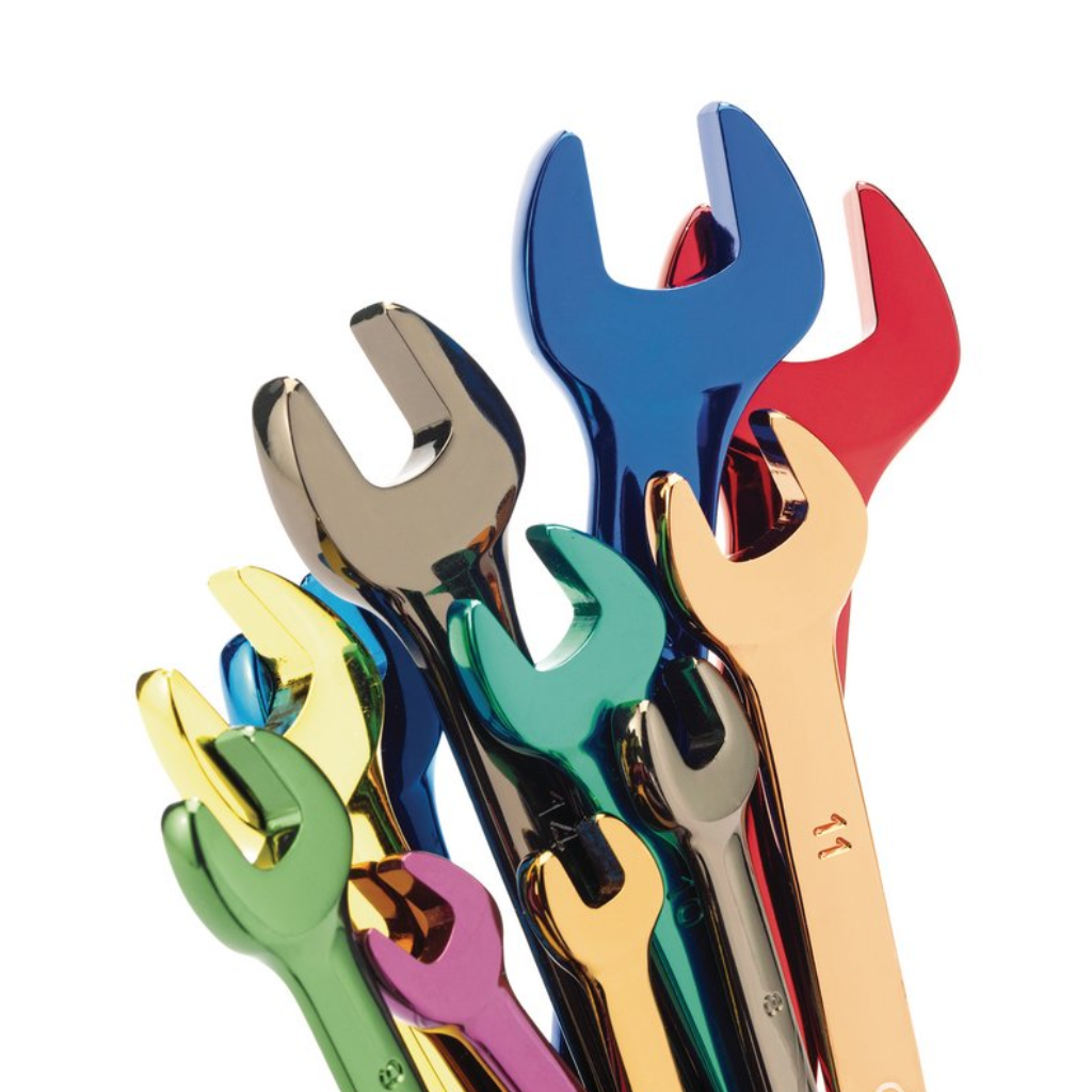 Expert Hi Torque Coloured Spanner Set