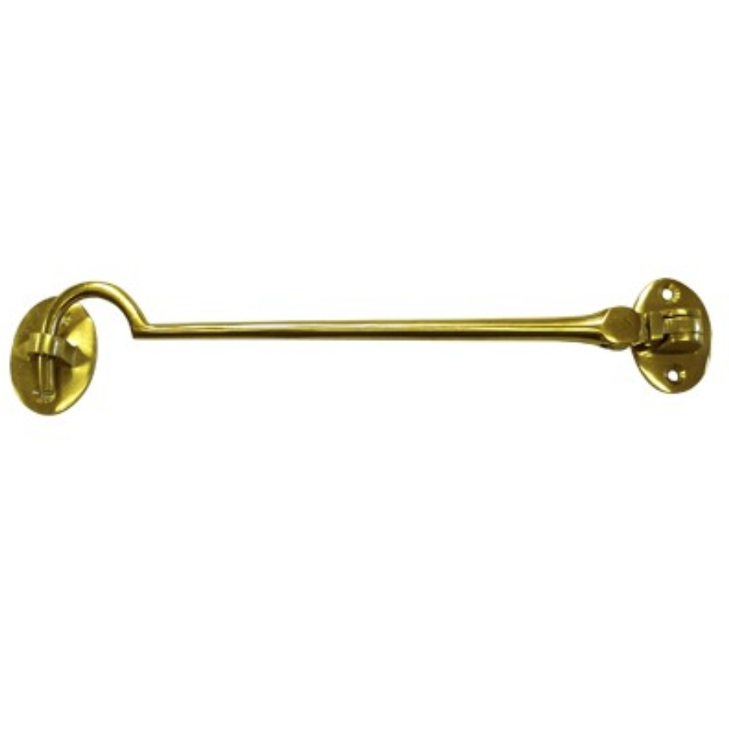 Heavy Duty Brass Cabin Hooks Upvc / Wooden Door Hold Open