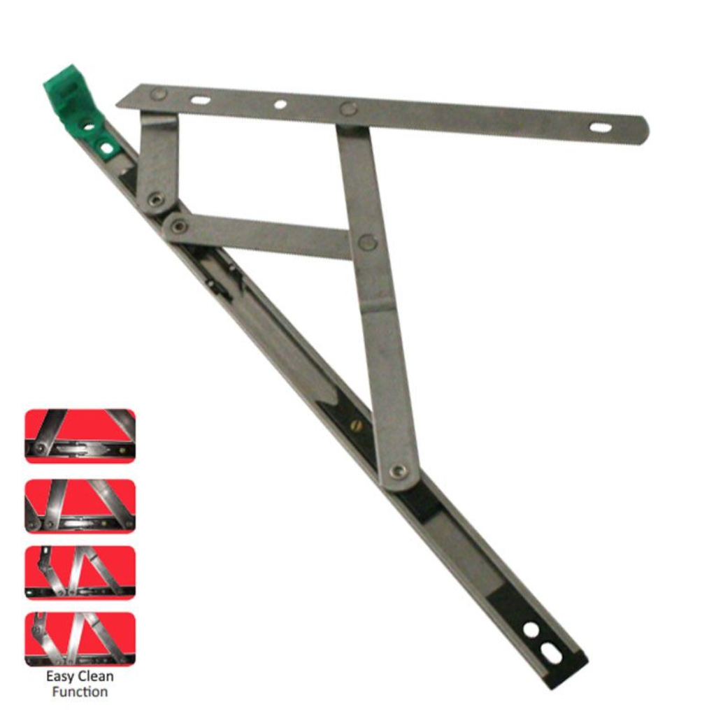 Kore Egress Easy Clean Window Hinge Friction Stays 12" & 16"