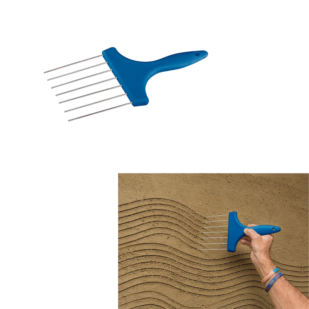 Draper Plaster Scarifier Scratching & Keying Tool 135mm