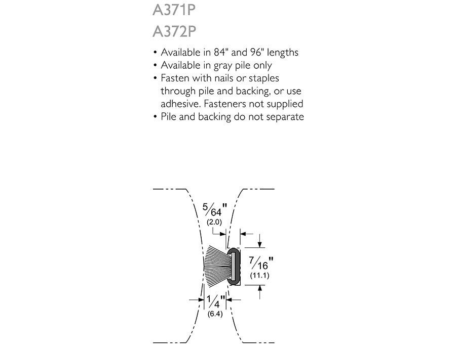 Pemko A371P & A372P Split Astragal | Relcross Door Controls