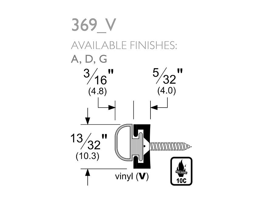 Pemko 358_N, 369_P, 369_S & 369_V Gasketing | Relcross Door Controls