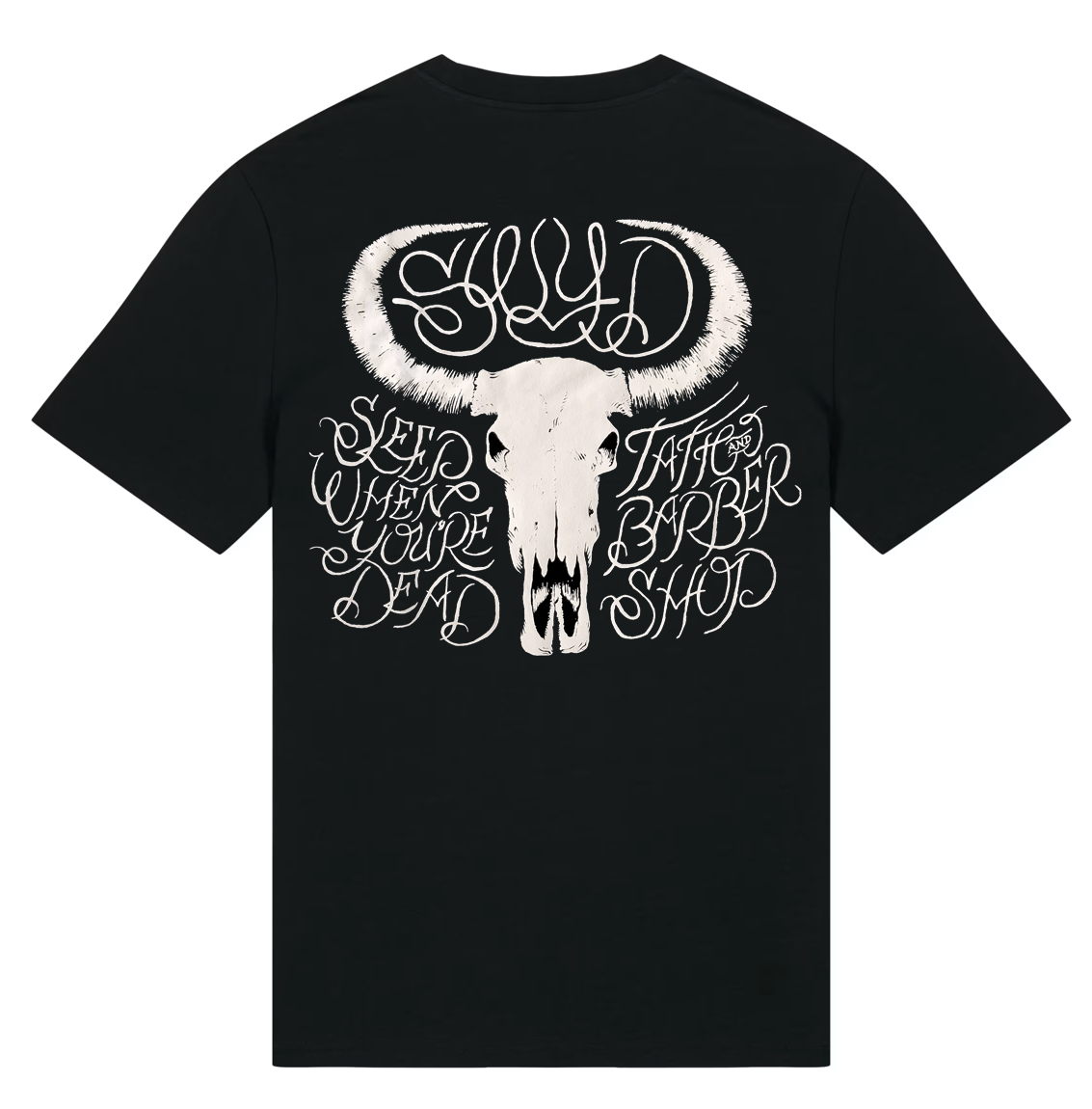 SWYD Tattoo & Barber Shop T-Shirt - Black