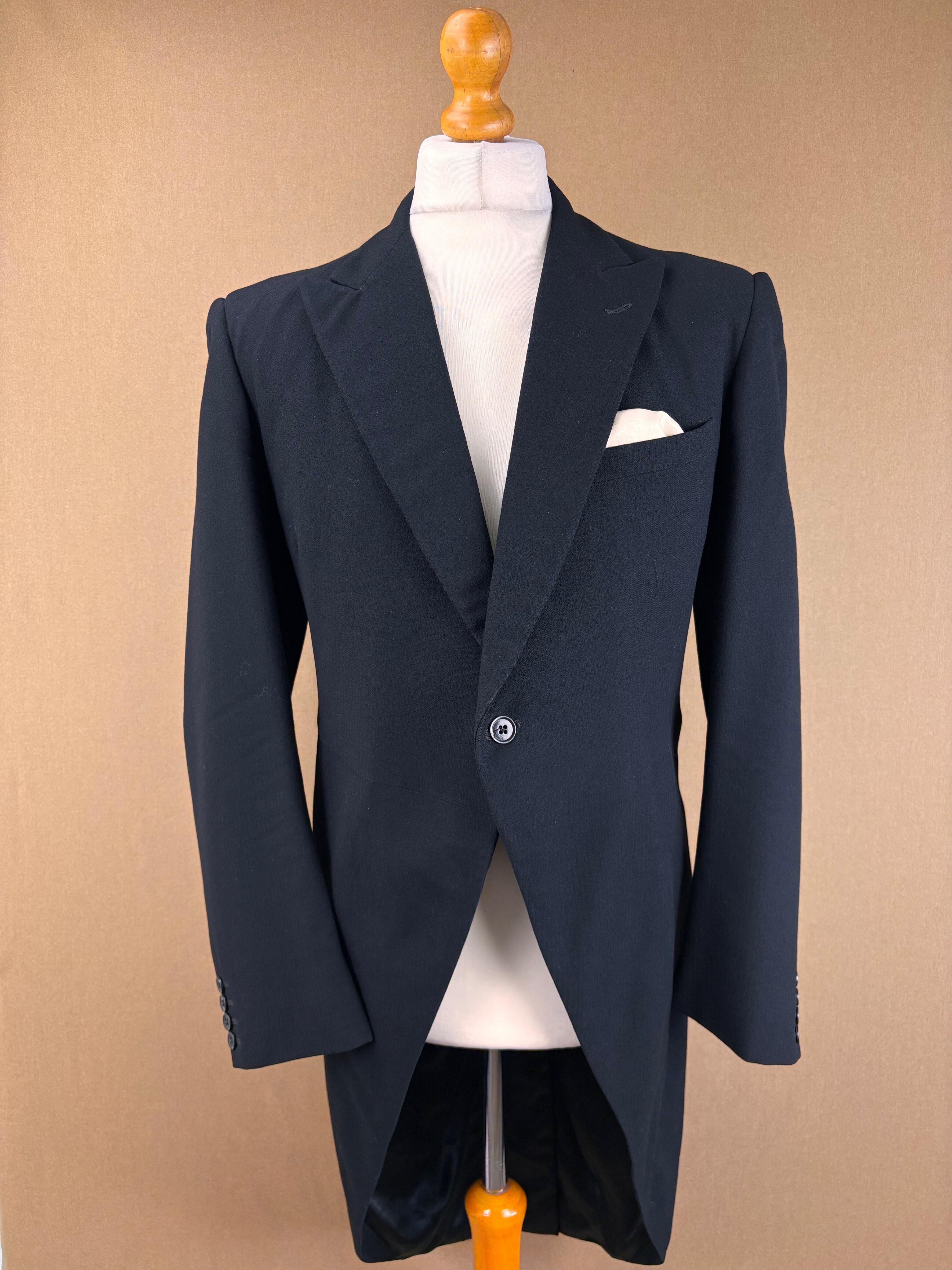 Bespoke 1960's morning tailcoat size 42 long