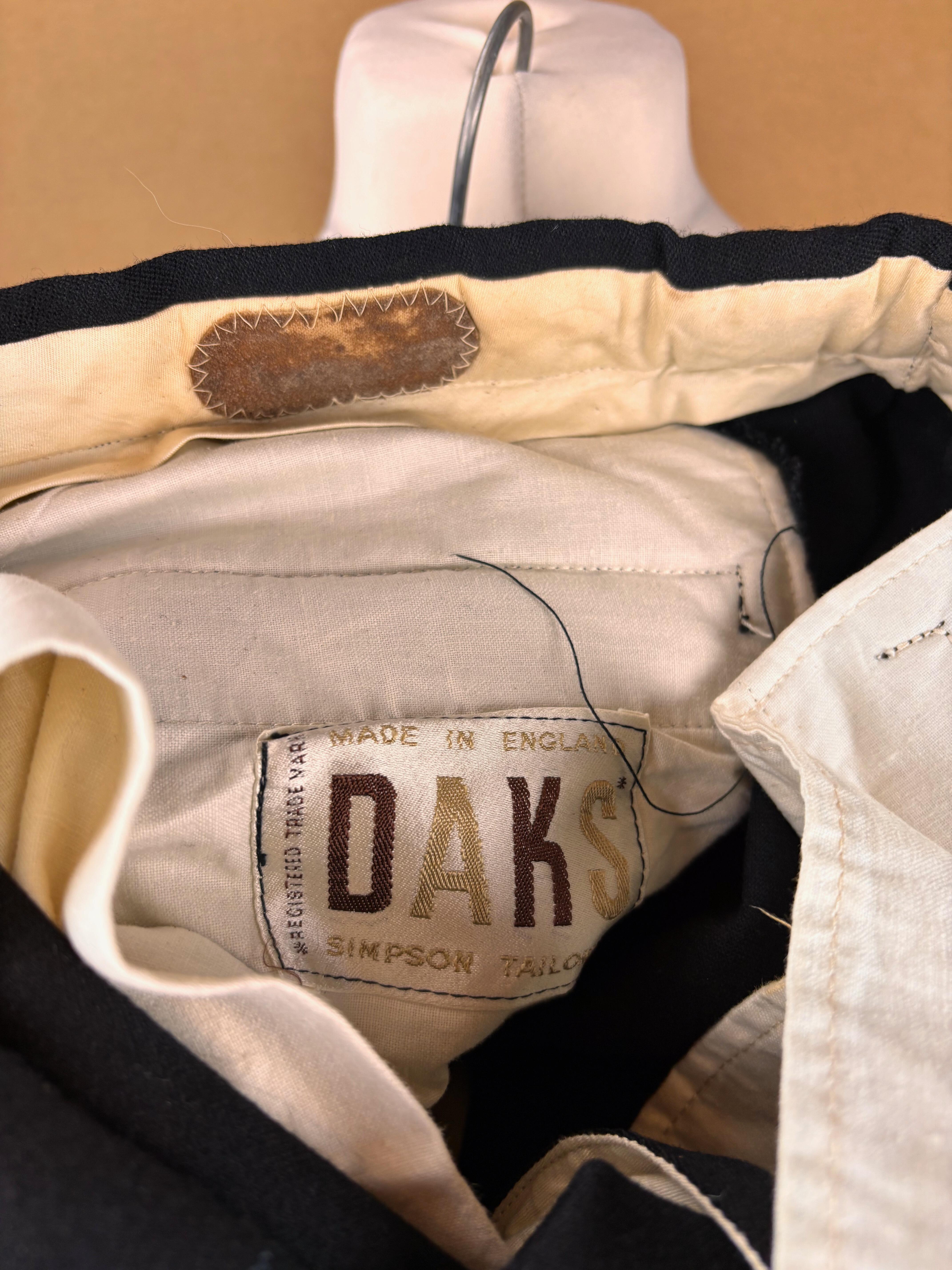 529 DAKS 1960's dinner trousers size 32 long