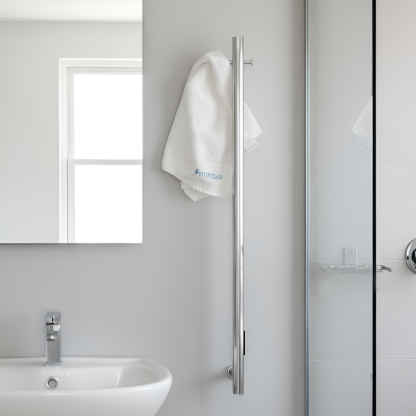 Tain Dry Electric Robe Towel Warmer Mirror Polished Stainless Steel ...