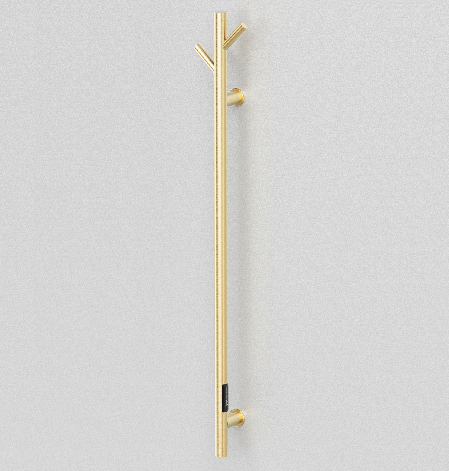 Dorn Dry Electric Robe Towel Warmer Brushed Brass Stainless Steel ...