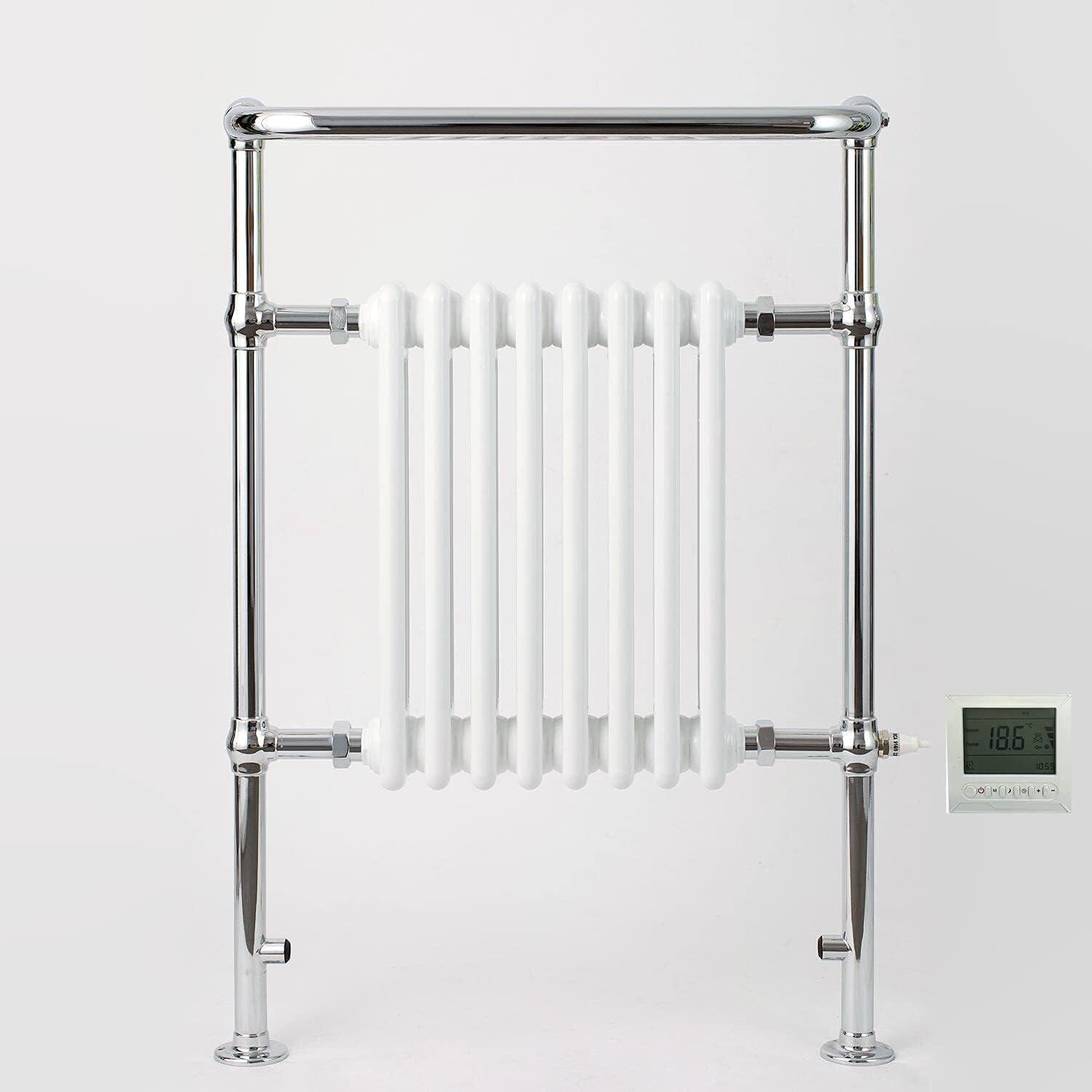 Windsor Traditional Electric Column Towel Radiator | Greened House