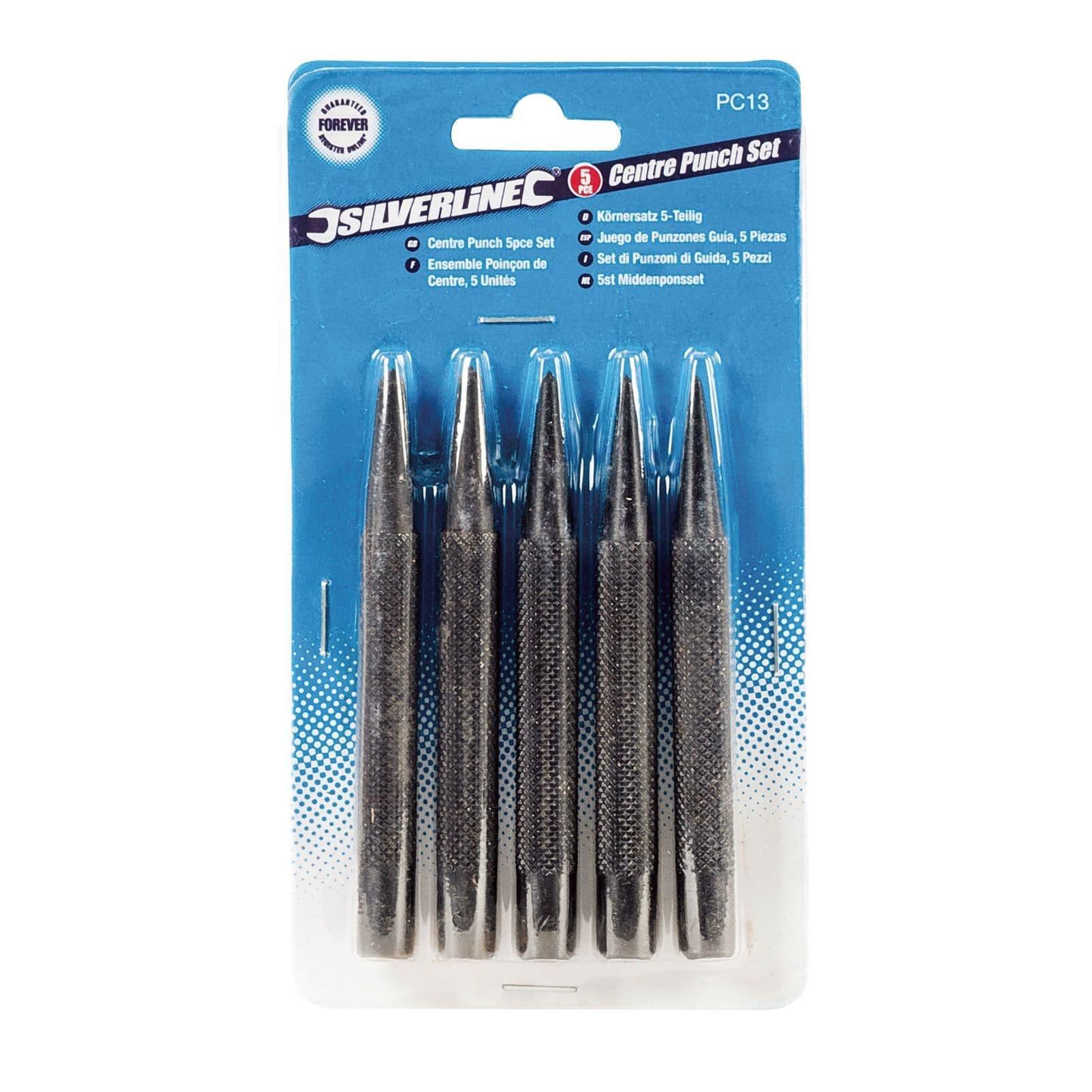 Silverline PC13 Centre Punch Set 5pce