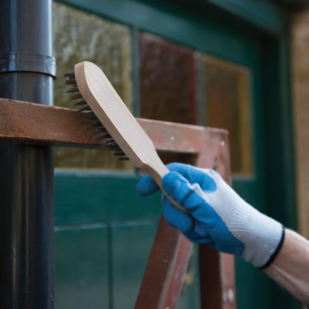 Silverline PB15 Heavy Duty 4 Row Wire Brush