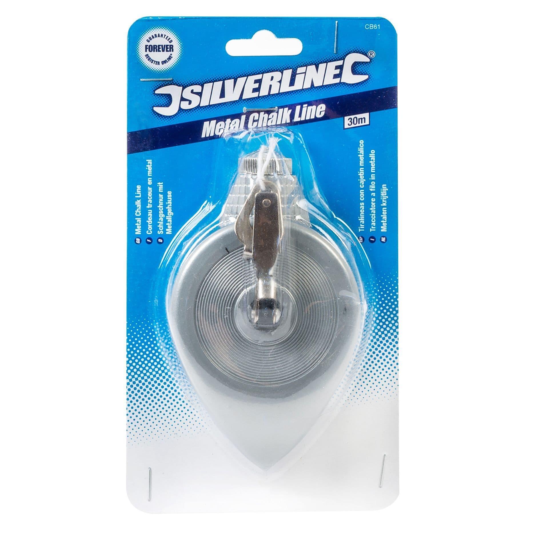 Silverline CB61 30mtr Metal Chalk Line