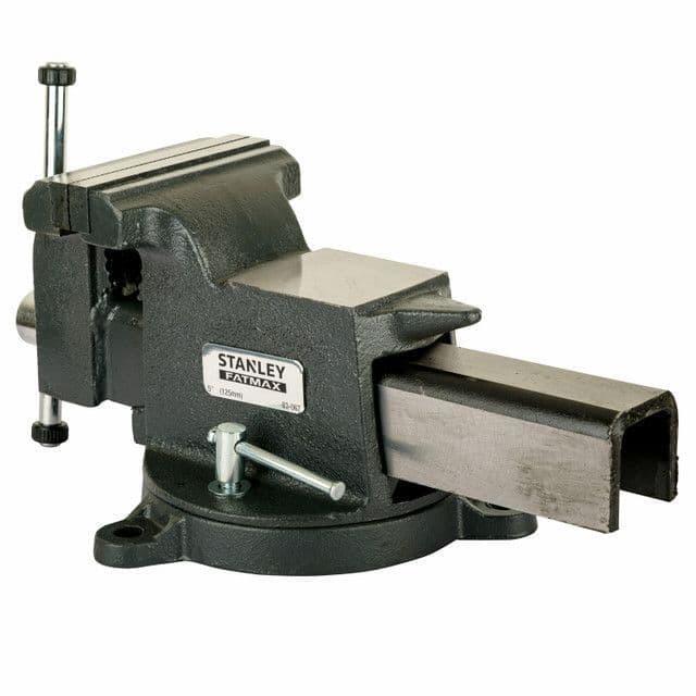 Stanley 1-83-067 MaxSteel Heavy Duty Engineers Bench Vice 5 Inch / 125mm