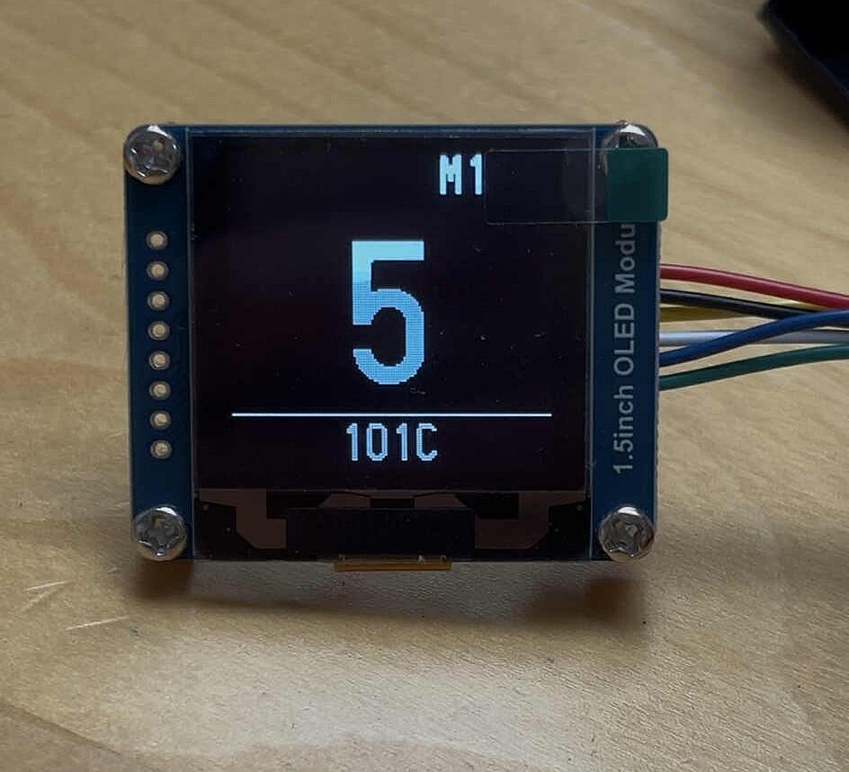 OLED Display 1.5" Square