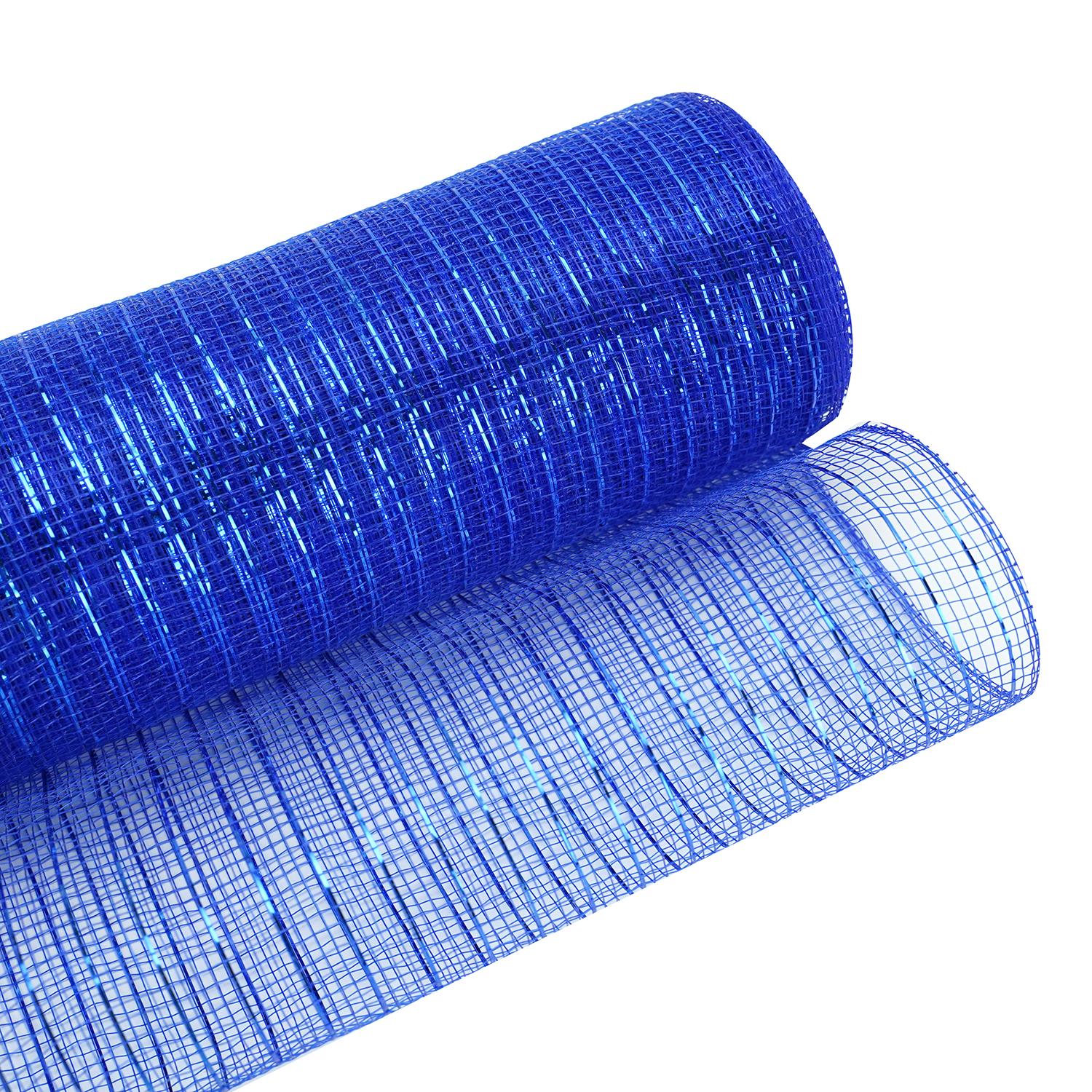 Metallic Decorative Poly Mesh 25cm x 10y HDM25M Habicraft
