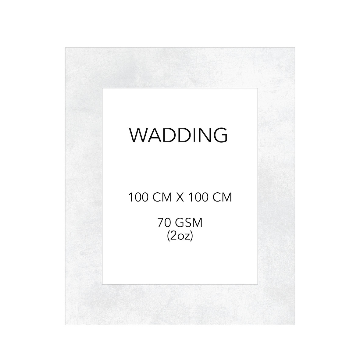 WAD2P Wadding 2oz (70g) 1sqm x 10