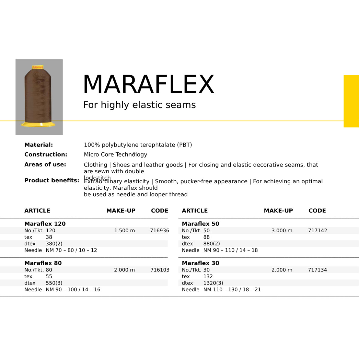 777000 Gütermann Maraflex 150m