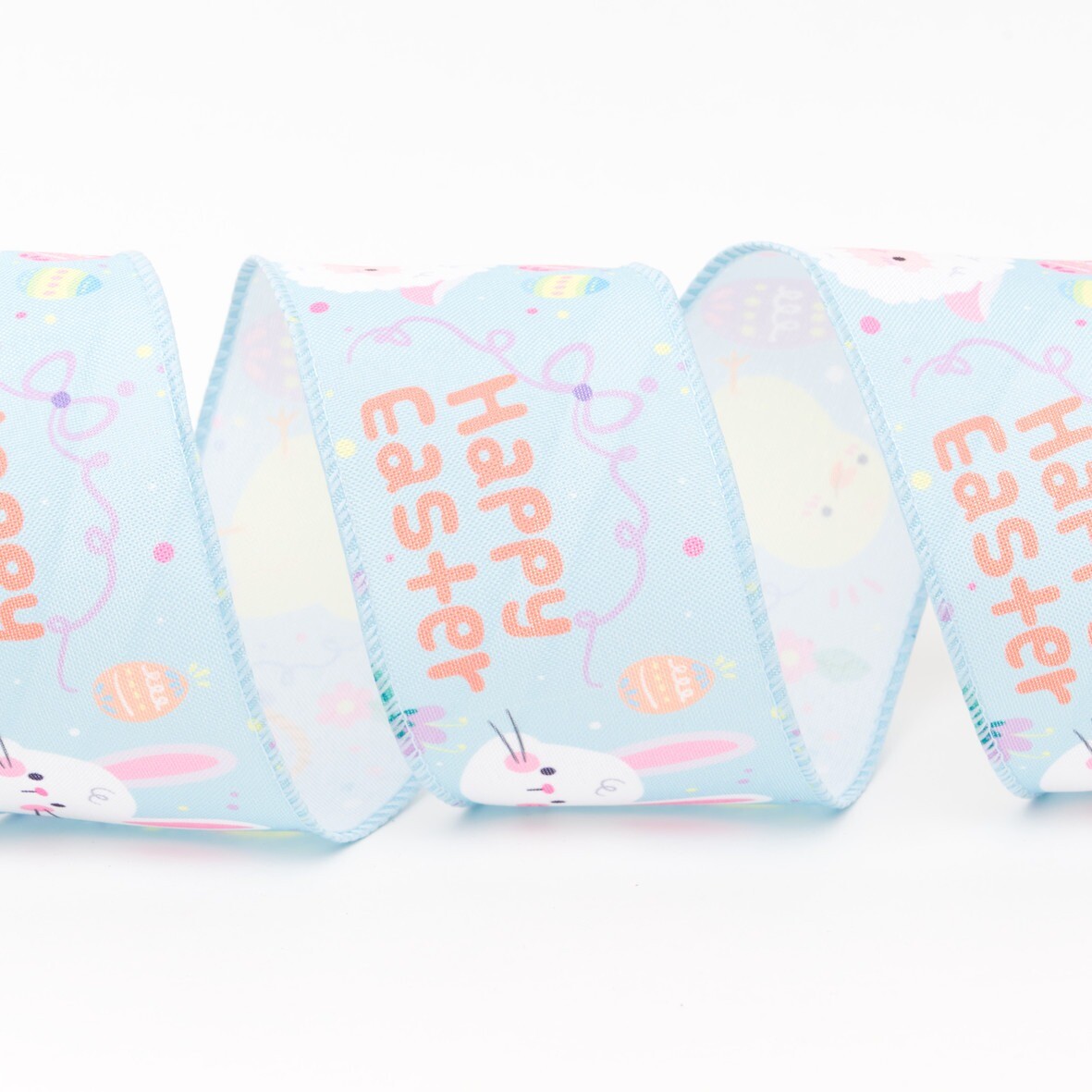 Wired Easter Animals Ribbon 63mm x 10y HRBW031-63-01