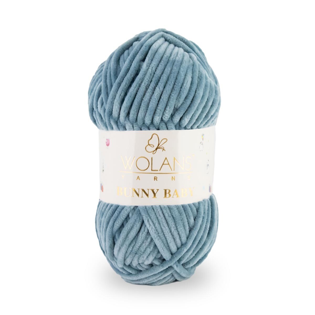WY10030 Wolans Yarn Bunny Baby 100% Polyester 100g x 5 Balls Sky Wolans
