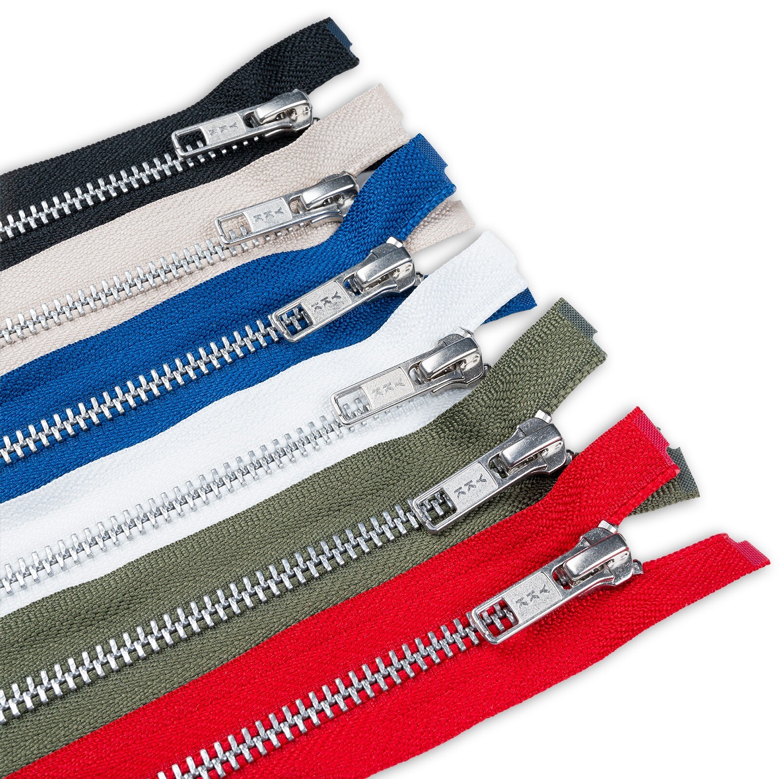 AO5612 YKK Metal Open End Zip 30cm (12")