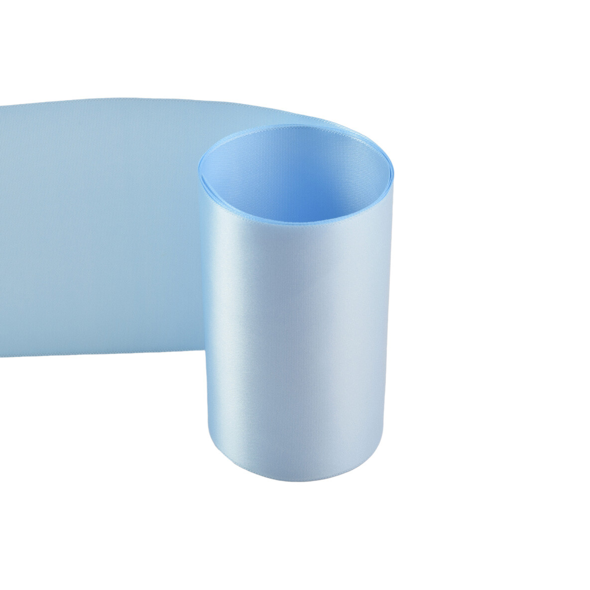 Single Satin Sash Ribbon 4 Inch/100mm Wide RC100-305 Pale Blue