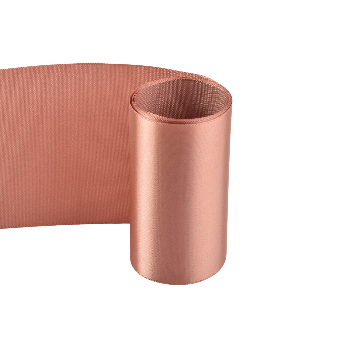 Single Satin Sash Ribbon 4 Inch/100mm Wide RC100-1980 Rose Gold