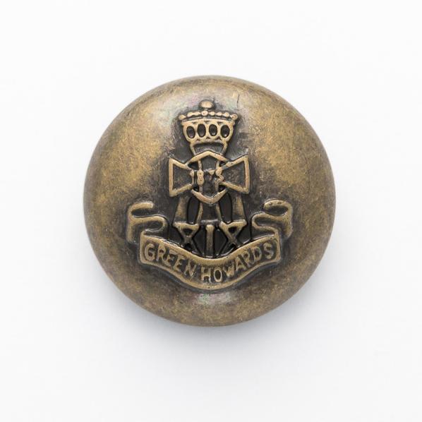 Green Howards Military Button 25mm 50 Piece Pack B10825