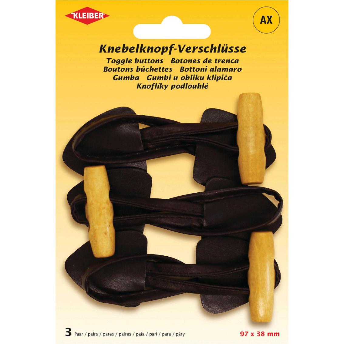 Kleiber Duffle Toggle K71128 Brown
