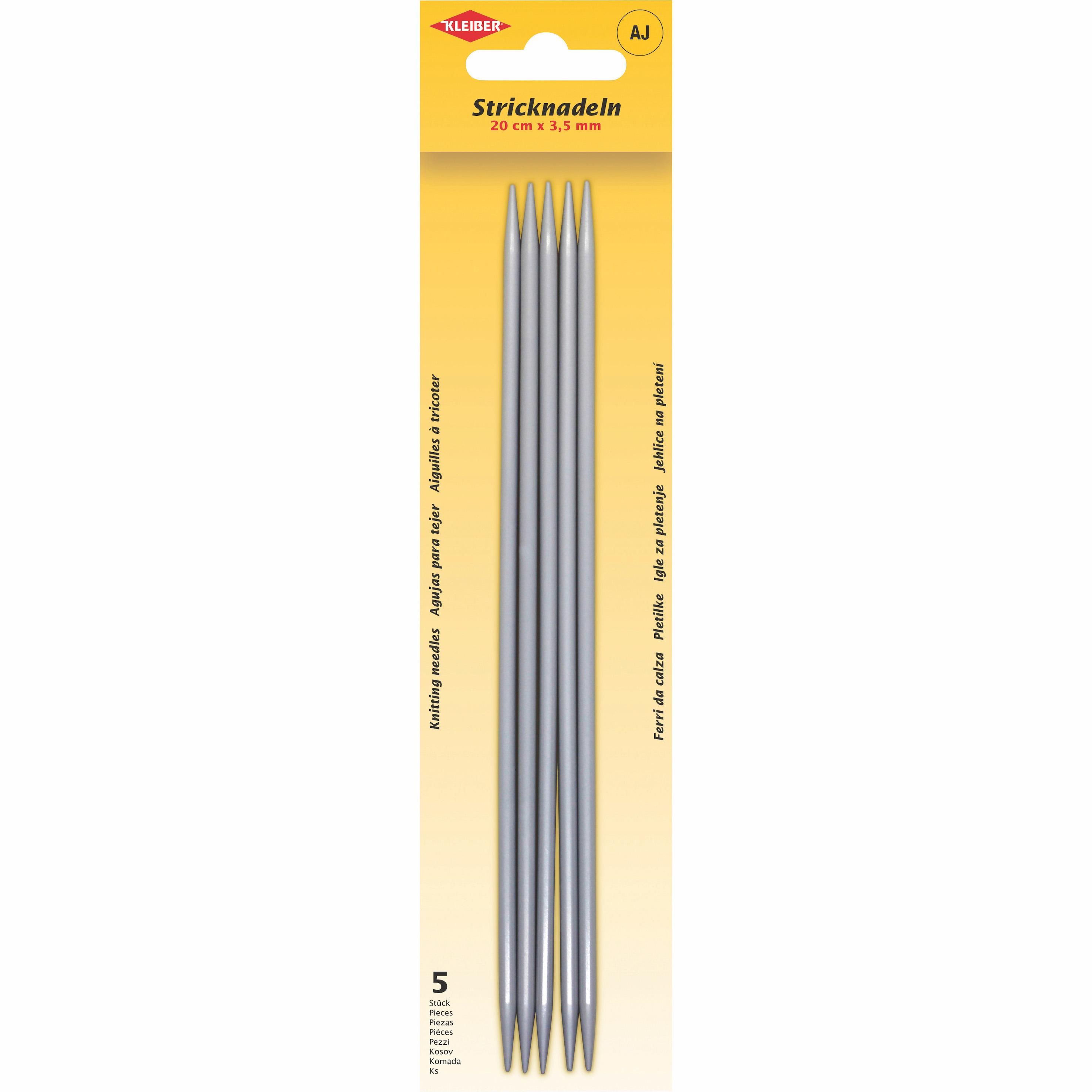 Knitting Pin Set of 5 Double Ended 3.5mm x 20cm K69963