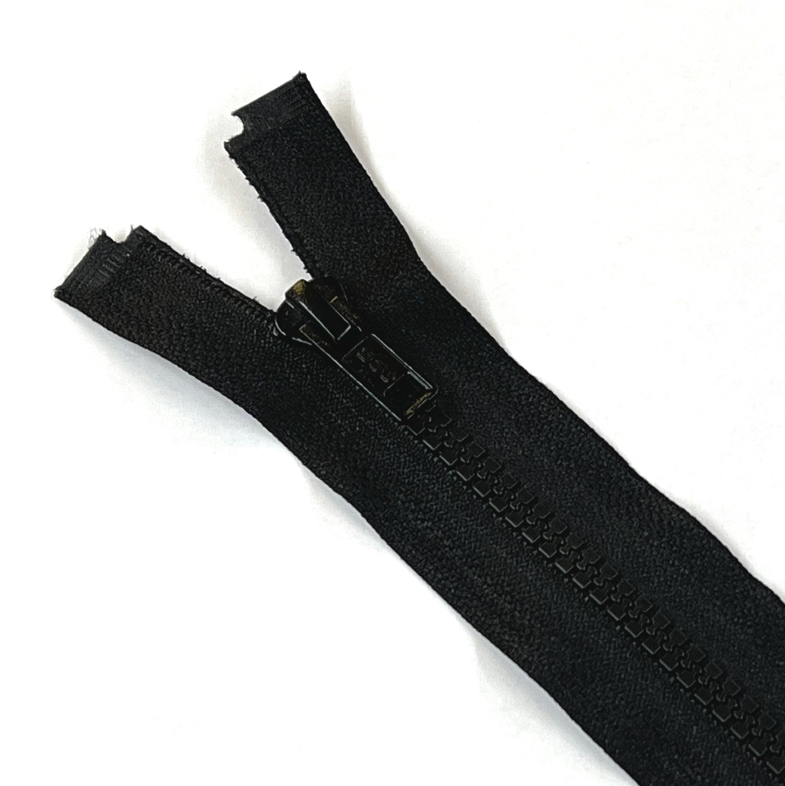 Plastic Open End 76cm Zip Fasteners BPOE76 Unbranded Black Only
