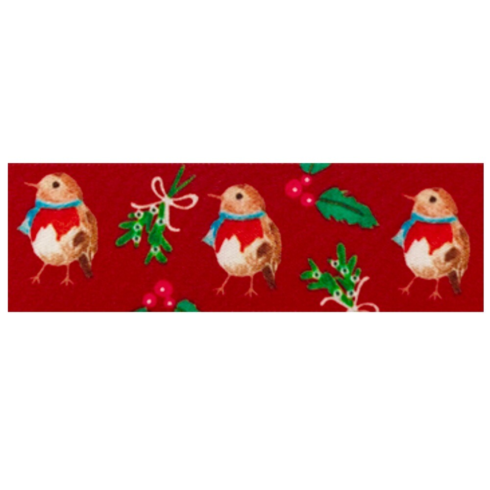 Little Robin Ribbon 25mm x 20m Reel 8090925-001